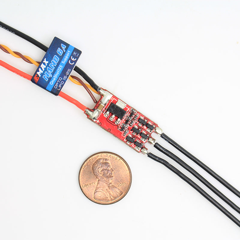 ★EMAX Nano Series ESC 6A BLHELI Oneshot 125 1-2s 7g For multicopters F ...