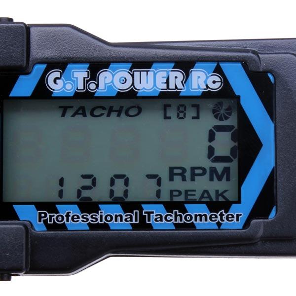 G.T. POWER Professional RC Tachometer RPM Reader for 2-9 Blades Propel ...